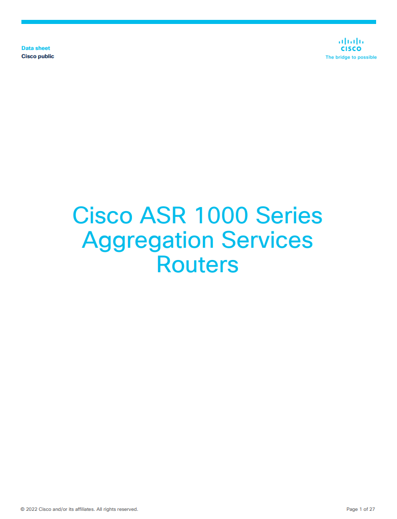 ASR Meaning: What does Cisco ASR mean? Understanding Cisco's ...